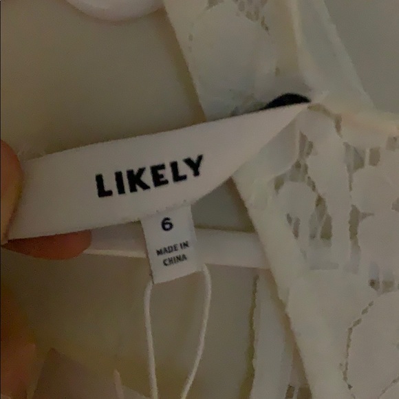 Likely | Dresses | White Lacy Dress | Poshmark